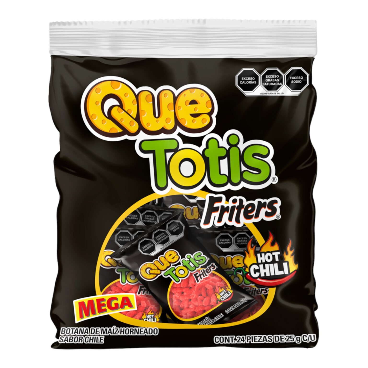 Totis MEGA Torci-Totis HOT CHILI Friters bolsa con 24 sobres de 25g ...