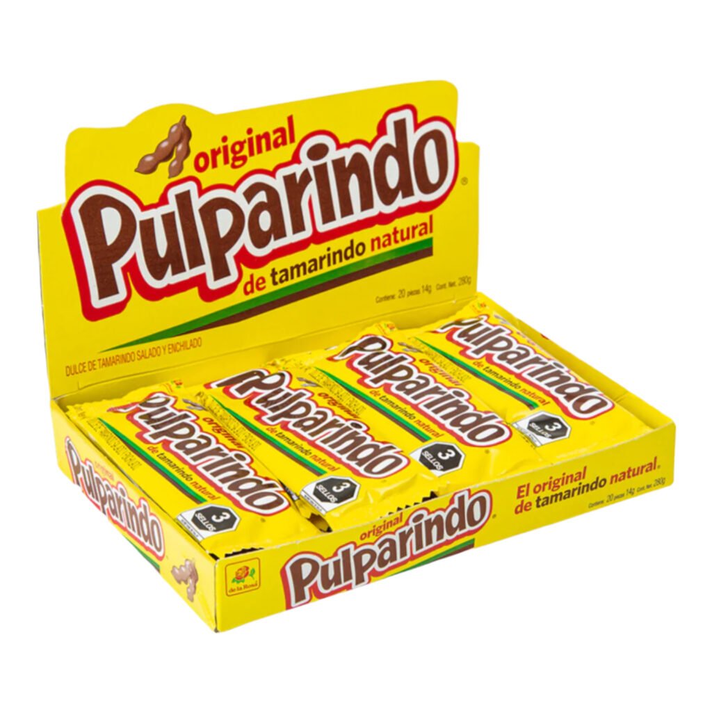 de la rosa Pulparindo GRANDE paquete con 20 piezas (Caja con 32 ...
