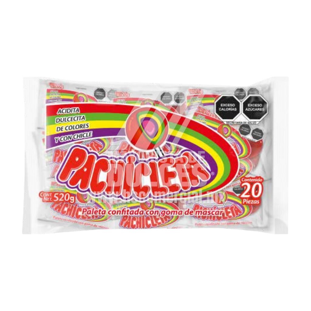 Dulces Vero paleta ELOTE bolsa con 40 piezas (Caja con 24 bolsas) 24 ...