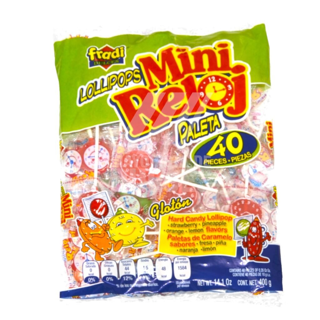 Ricolino Paleta PAYASO a Granel 45g – Caja con 70 paletas – Dulcerías H ...