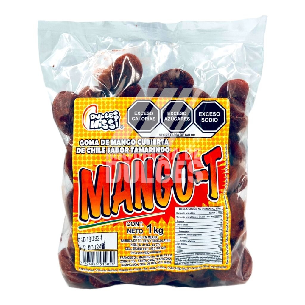 Nisi Goma MANGO-T bolsa con 1 kilo (Caja con 10 bolsas) 10/1kg ...