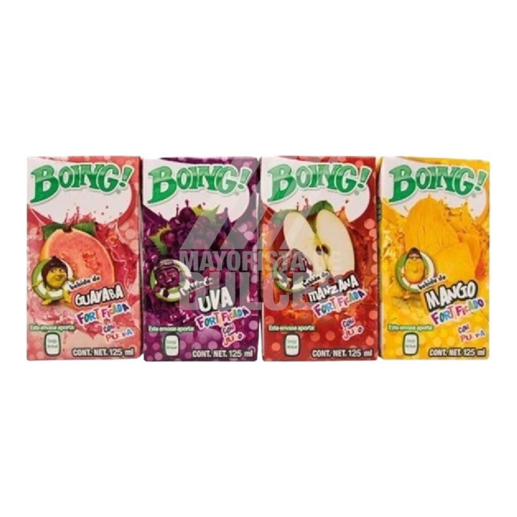 Pascual BOING 125ml con 24 piezas – Dulcerías H.S. Comercial Mayorista ...