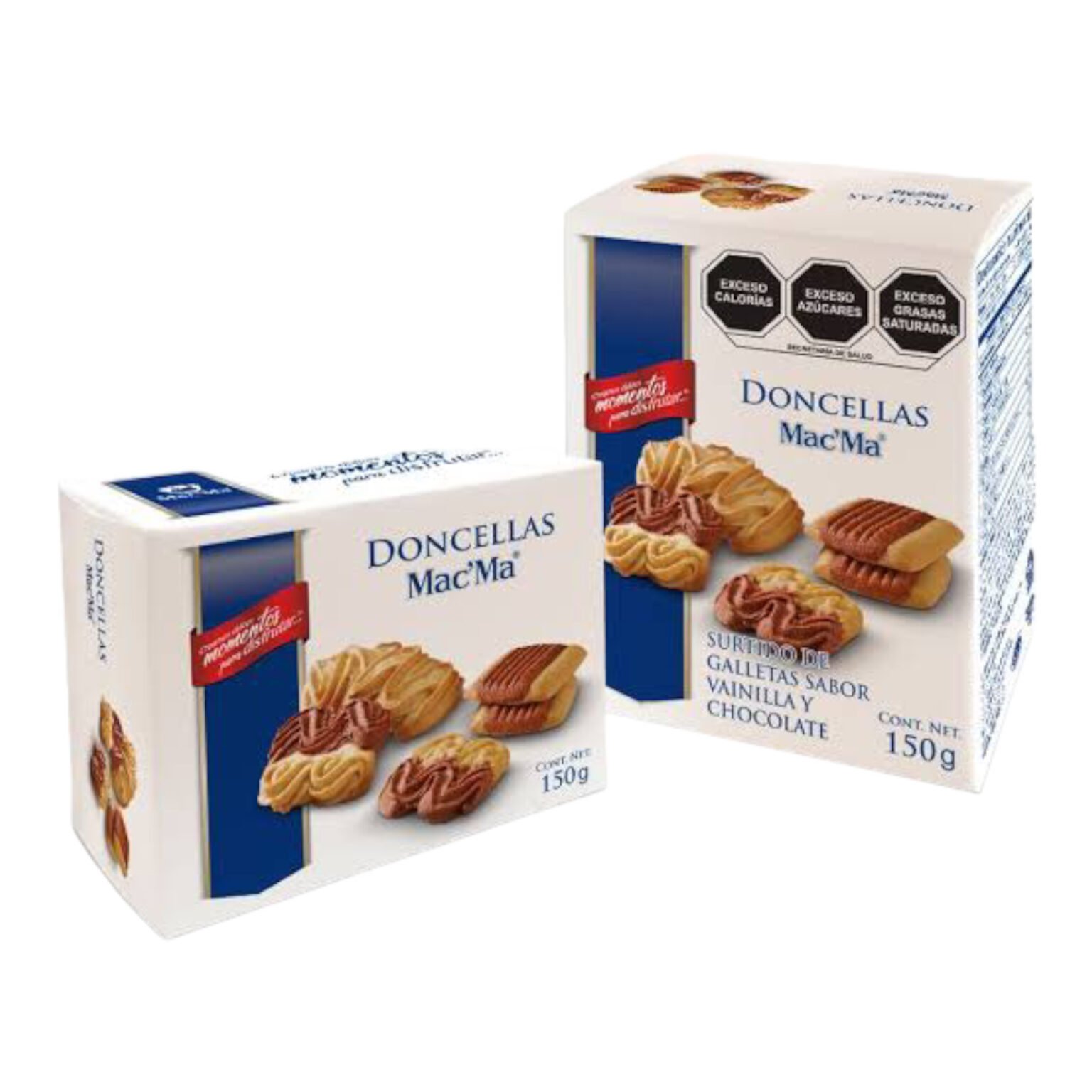 Macma galletas DONCELLAS paquete con 150g (Caja con 12 paquetes) 12 ...