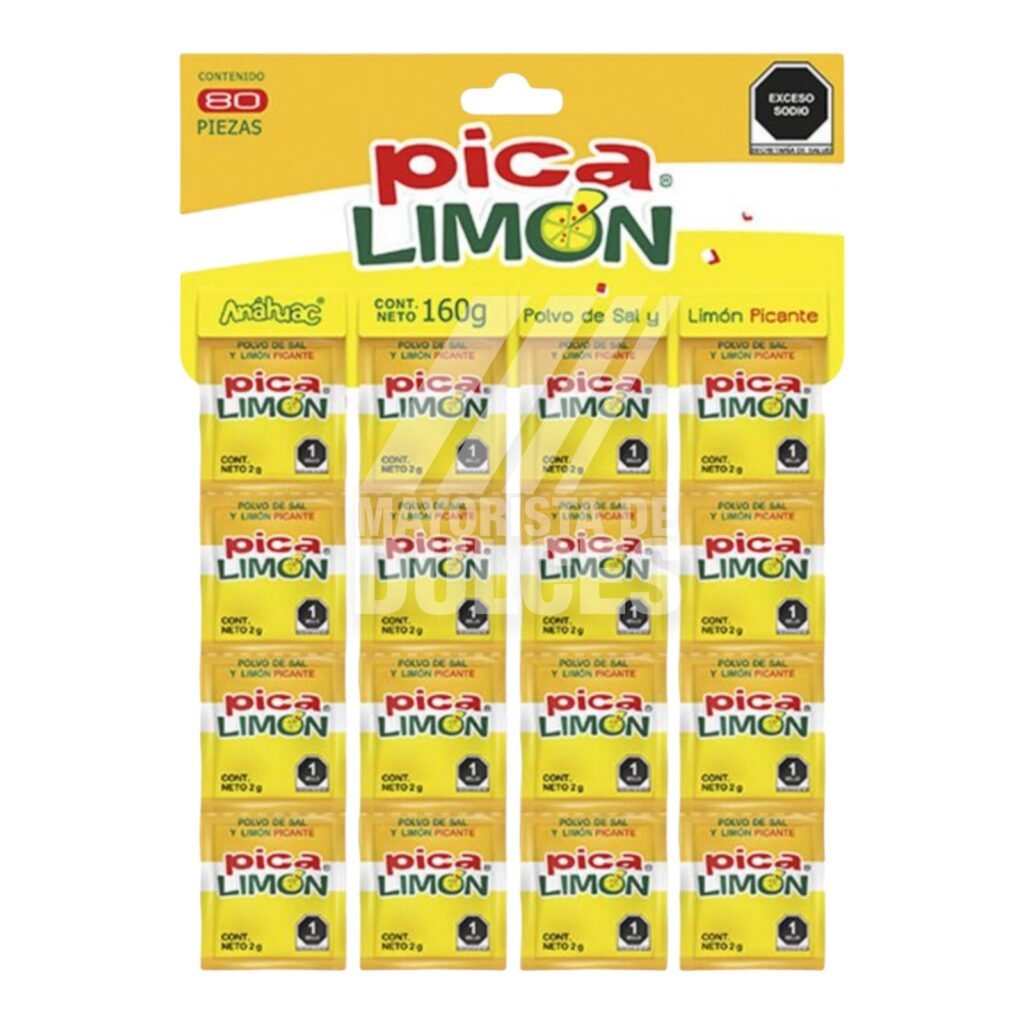 Anahuac PICA Limón Solapa CHICO tira con 80 piezas (Caja con 30 tiras ...