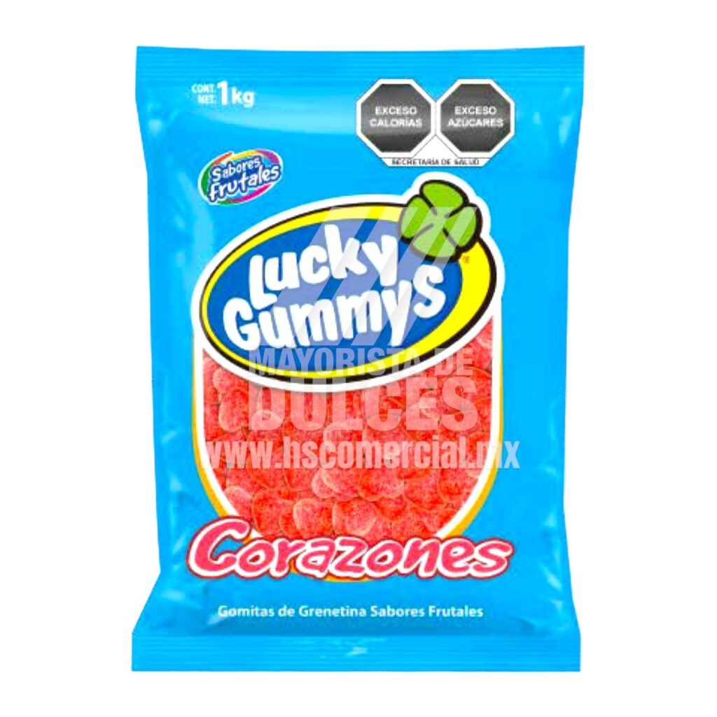 Cuanda gomita Lucky Gummies GOMITAS bolsa con 1 kilo (Caja con 8 bolsas) 8/1kg – Dulcerías y ...