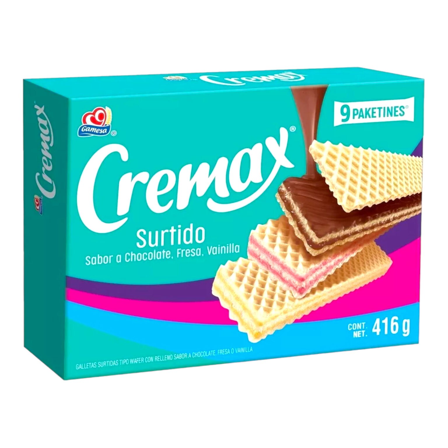 Gamesa galletas CRACKETS Paketin de 135g Caja con 20 rollos – Dulcerías ...