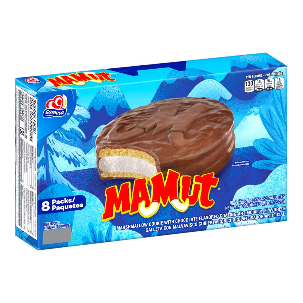 Gamesa galleta Mini MAMUT 336g paquete con 28 piezas (Caja con 6 ...