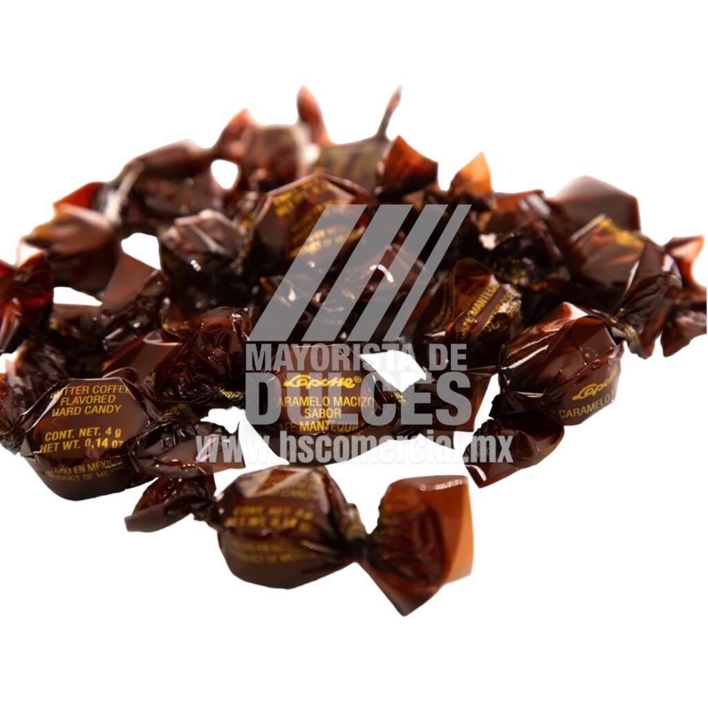 Laposse Caramelo sabor CAFÉ bolsa con 1 kilo (Caja con 4 bolsas) 4/1kg ...