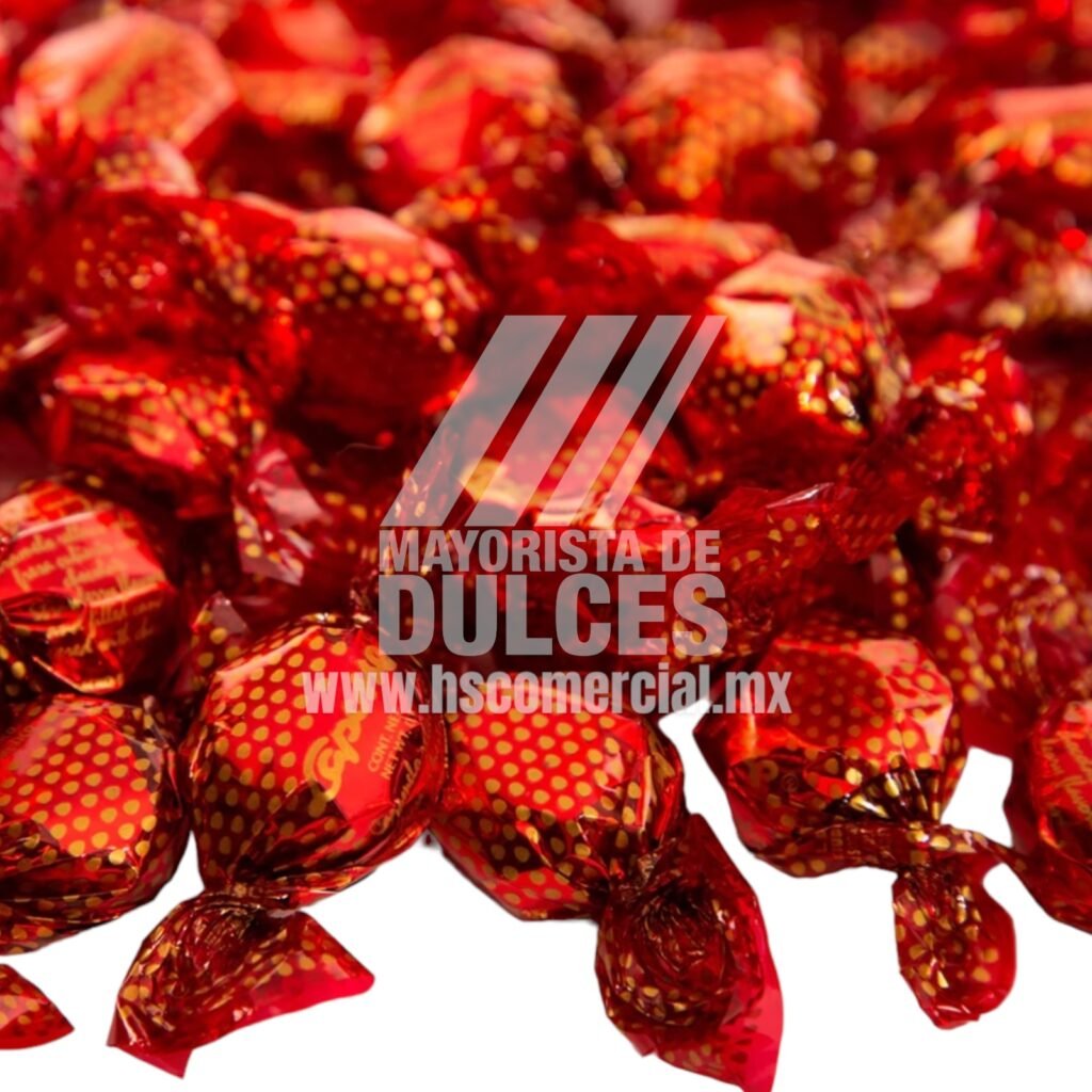 Laposse Caramelo sabor Fresa y Chocolate bolsa con 500g (Caja con 12 ...
