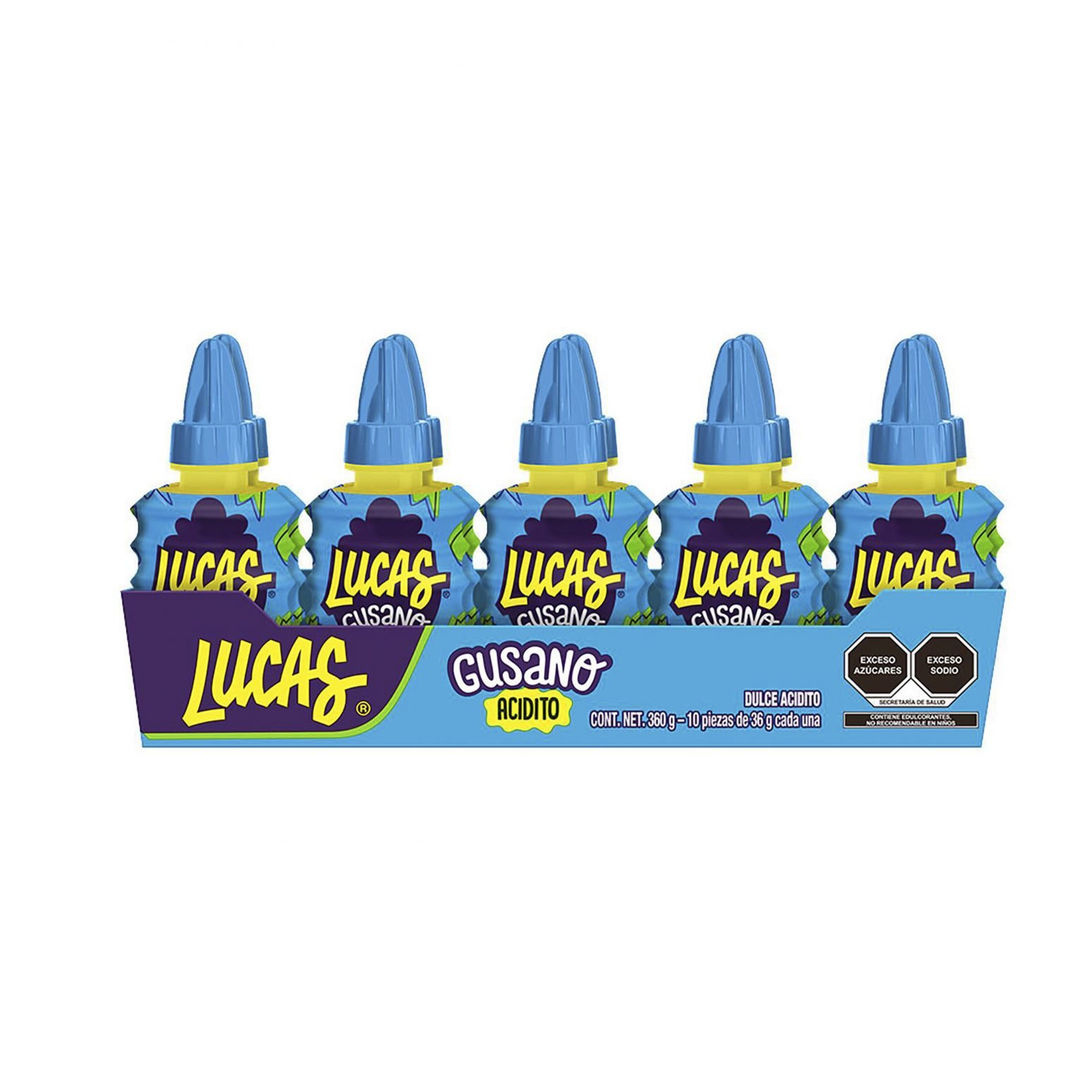 Lucas Gusano SOUR 30/10pzs – Dulcerías y Reposterías Grupo H.S ...