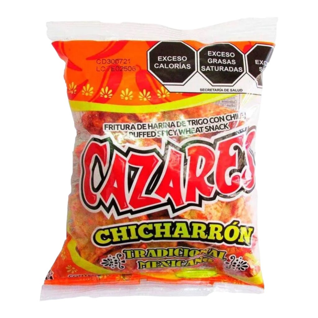 Cazares Botanas CHICHARRON bulto con 25 piezas (Caja con 10 bultos) 10 ...