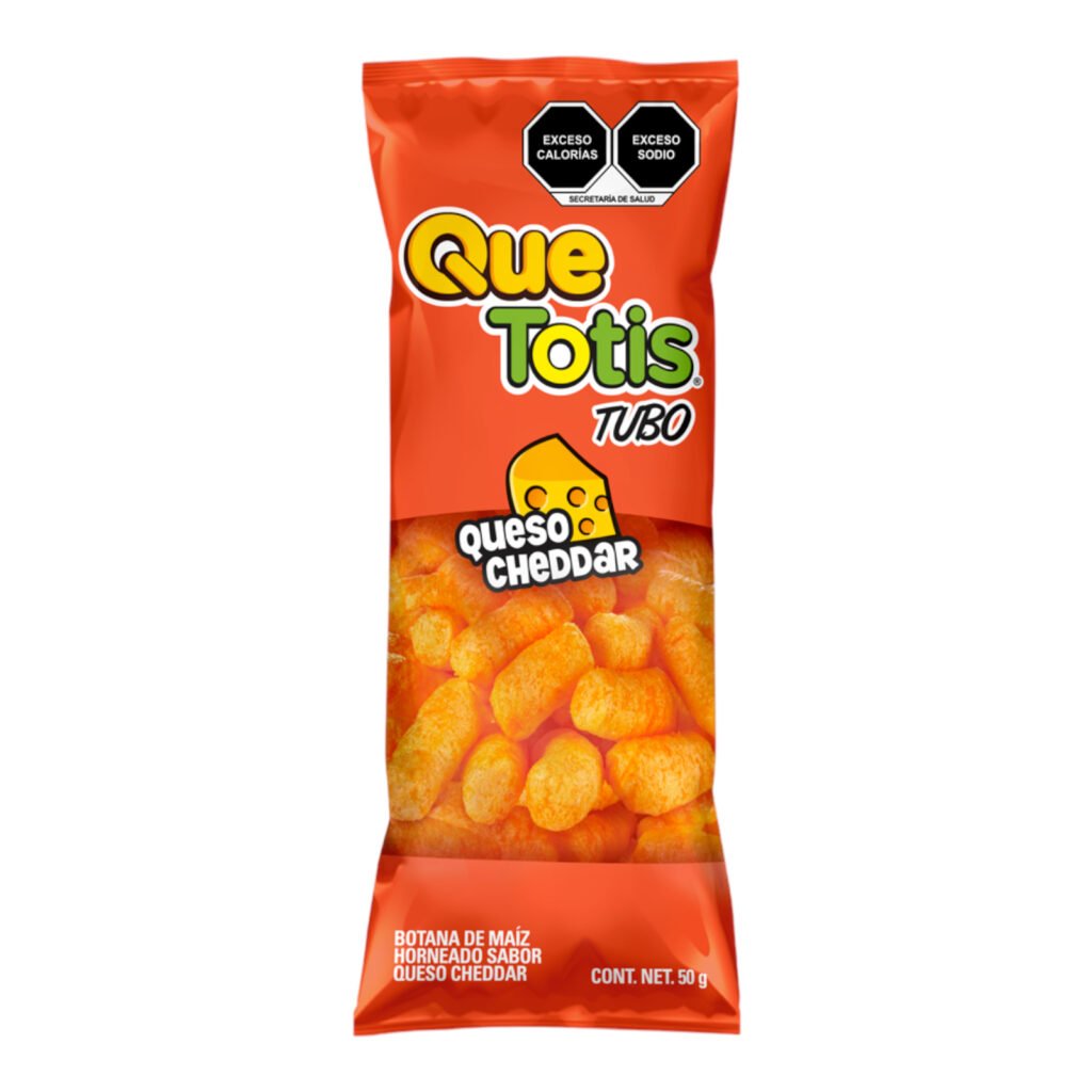 Totis Que-Totis QUESO bolsa con 50g (Caja con 40 bolsas) 40/50g ...