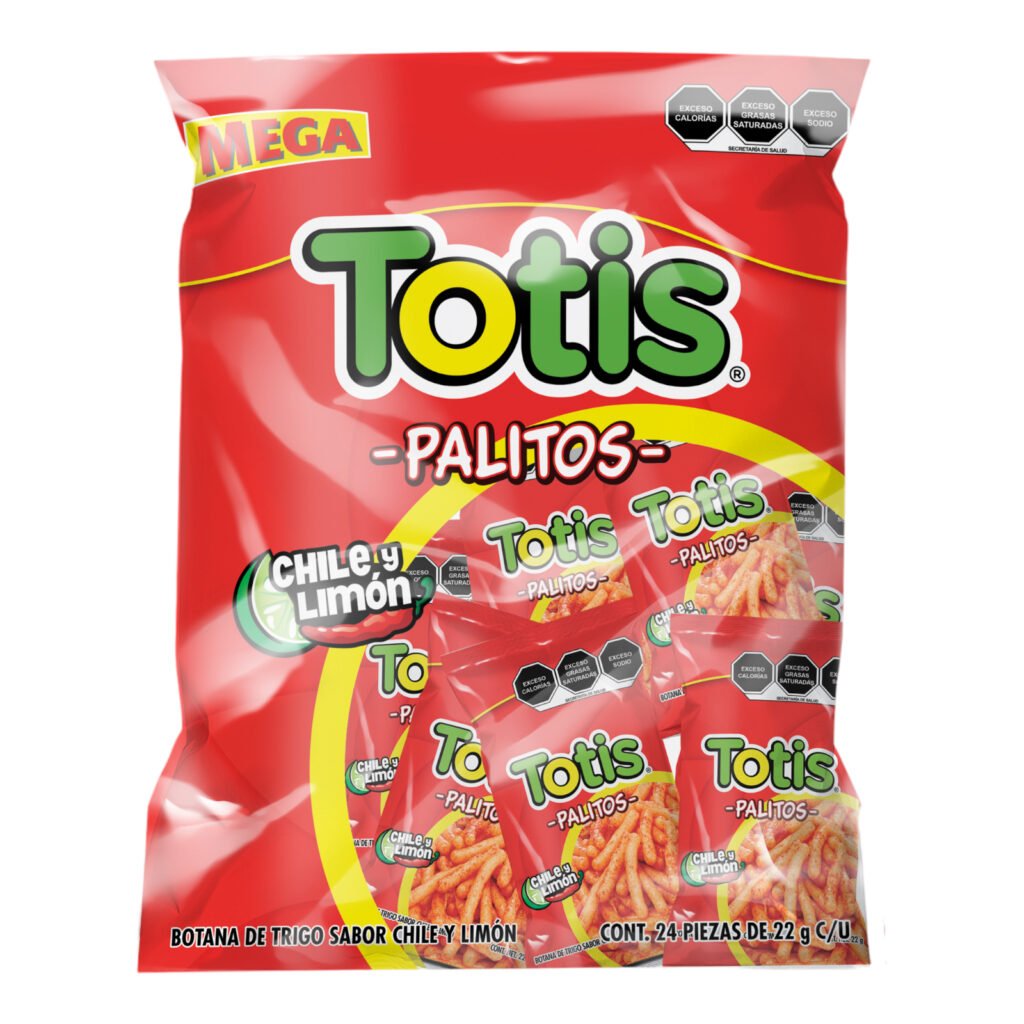Totis MEGA PALITOS Chile 22g 10/24pzs – Dulcerías H.S. Comercial ...