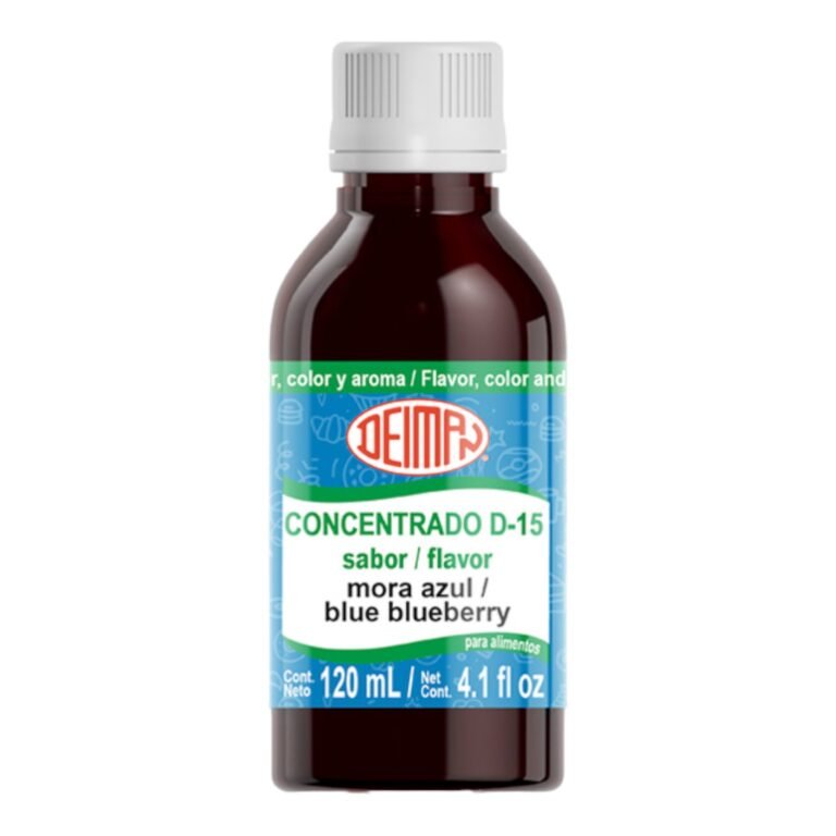 Deiman Concentrado MORA AZUL frasco con 120ml – Dulcerías y Reposterías ...