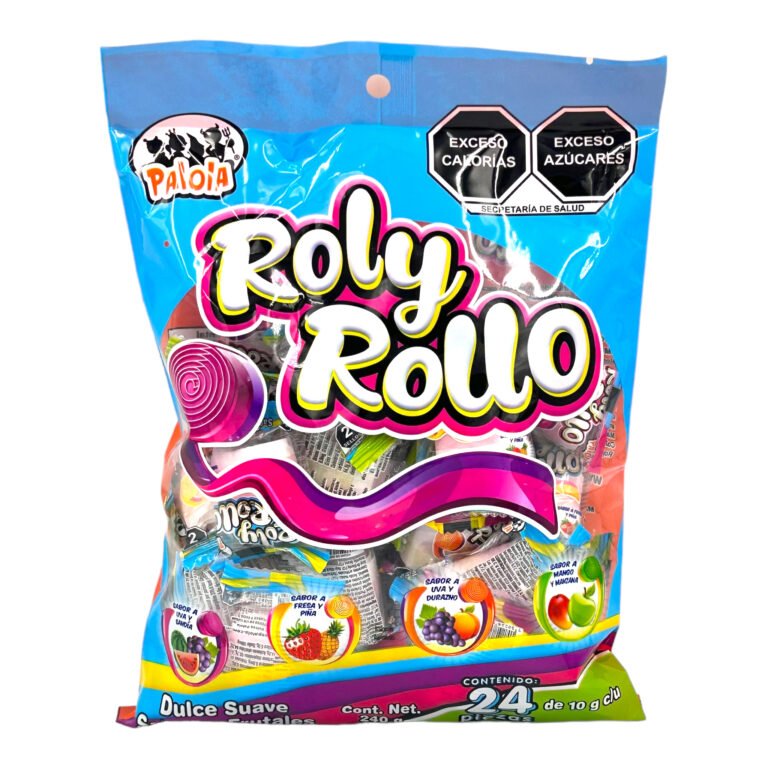 Las Delicias Roly Rollo bolsa con 30 piezas (Caja con 18 bolsas) 18/30 ...