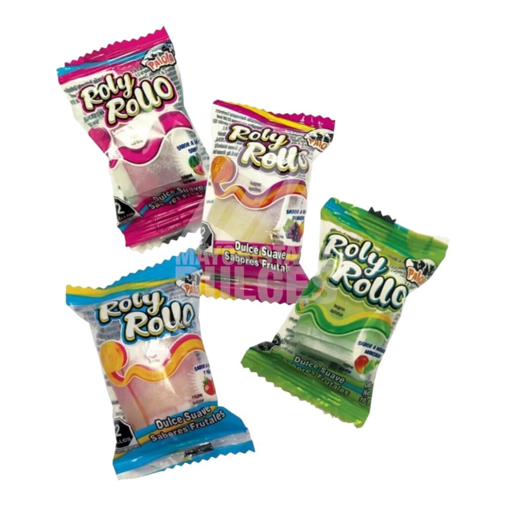 Las Delicias Roly Rollo bolsa con 30 piezas (Caja con 18 bolsas) 18/30 ...