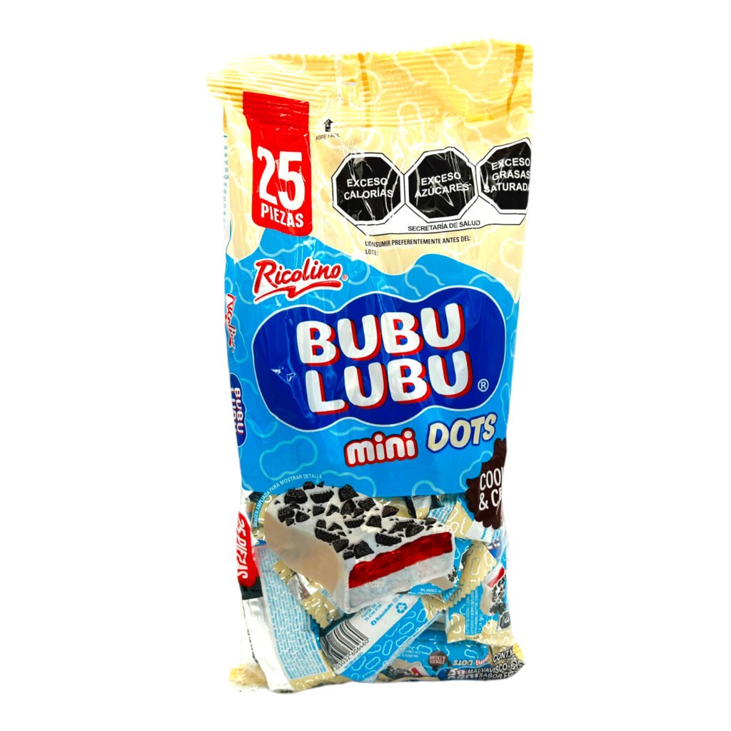 Ricolino Bubulubu en Display con 12 piezas (Caja con 24 displays) 24 ...