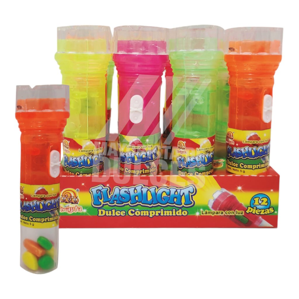 Tinajita FLASH Ligth Dulce Comprimido paquete con 12 piezas (Caja con ...