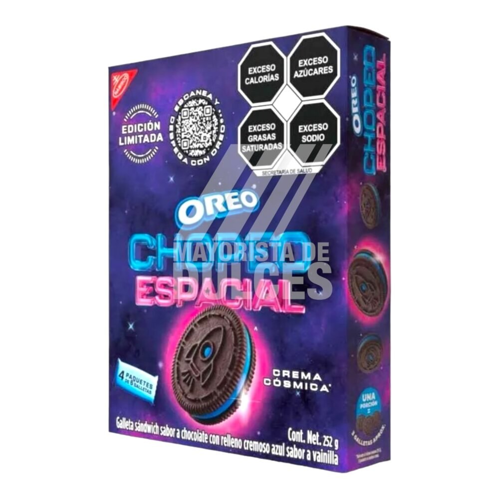 Nabisco Oreo Chopeo Espacial 6´s 252g 12/4pzs – Dulcerías y Reposterías ...
