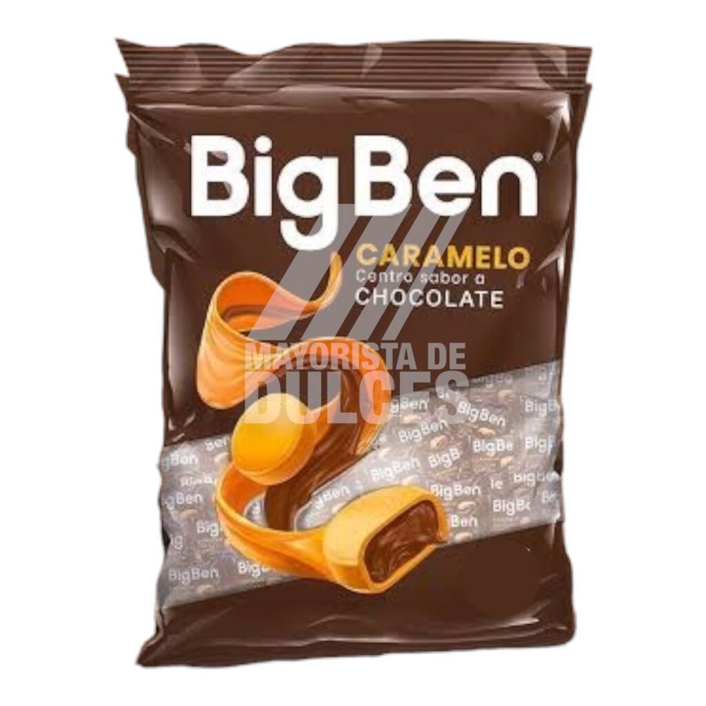 Marco caramelo Big Ben Caramelo relleno de Chocolate bolsa con 100 ...