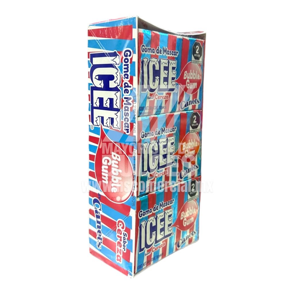 Canels chicle ICEE Display 12 piezas (Cartón con 12 displays) – Dulcerías y Reposterías Grupo H ...