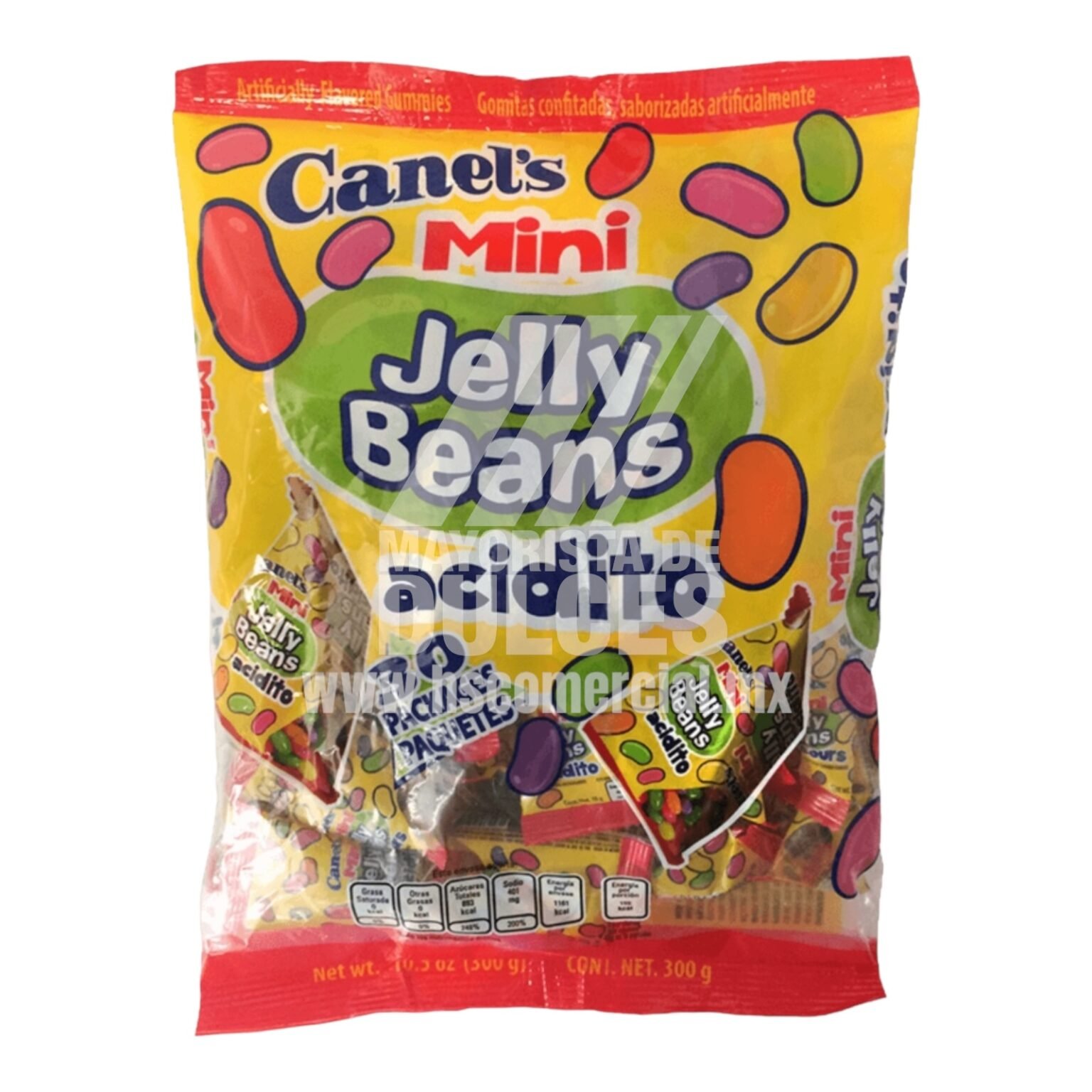 Canel´s Triangulo Mini JELLY BEANS bolsa con 30 piezas (Caja con 16 bolsas) 16/30pzs – Dulcerías ...