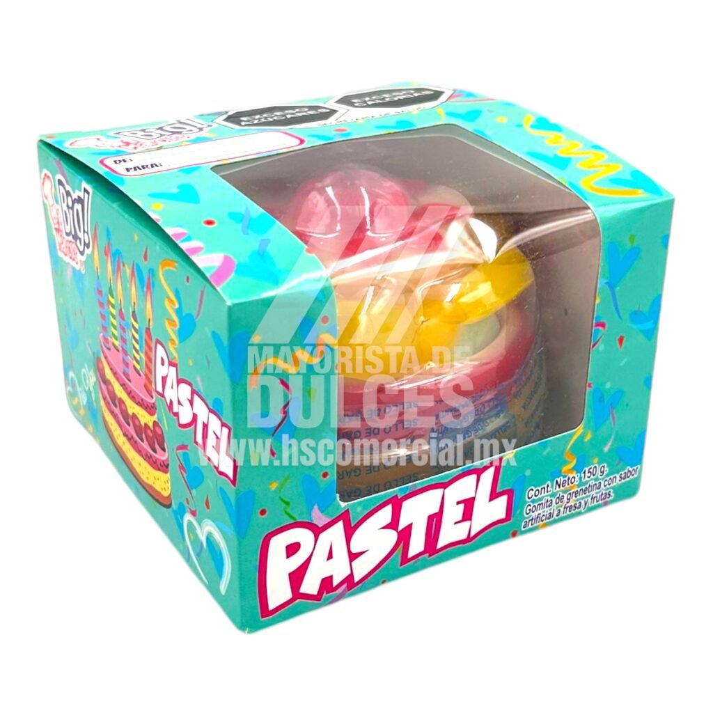 Big Marcus gomita PASTEL pieza con 150g (Caja con 12 piezas) 12/150g ...