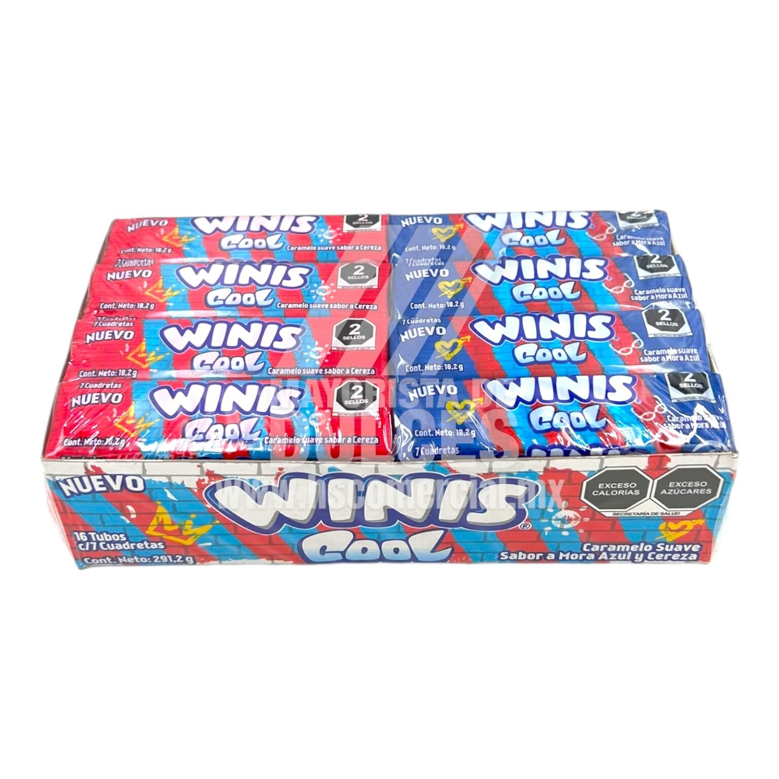 Winis Tubo COOL Surtido paquete con 16 piezas (Caja con 27 paquetes) 27 ...