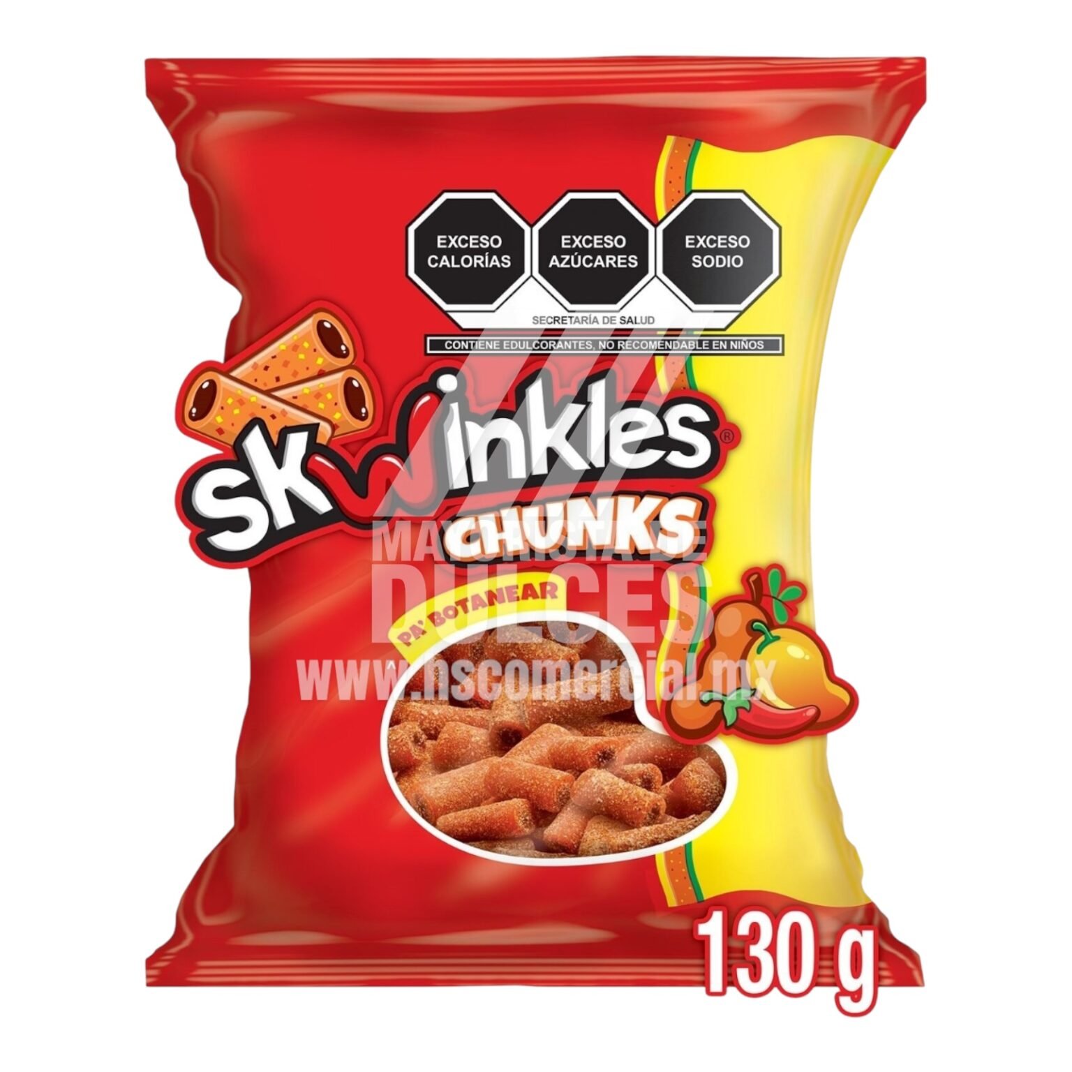 Lucas Skwinkles CHUNKS bolsa con 130g (Caja con 12 bolsas) 12/130g ...