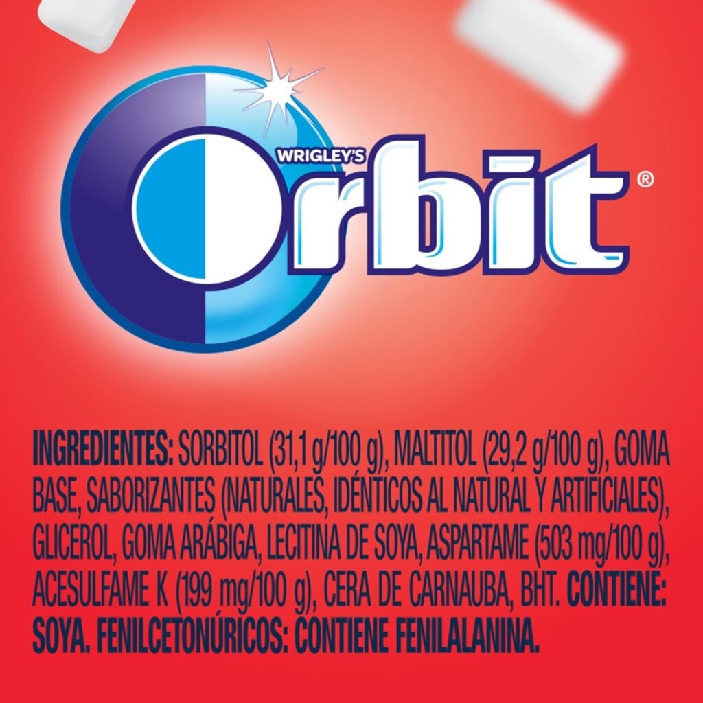 Wrigleys chicle Orbit 4´s FRESA paquete con 40 piezas (Caja con 24 ...