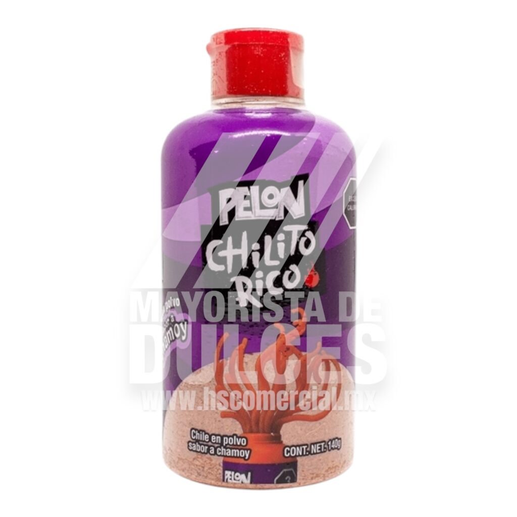 Eibarra Pelón Chilito sabor CHAMOY botella con 140g (Caja con 12 ...
