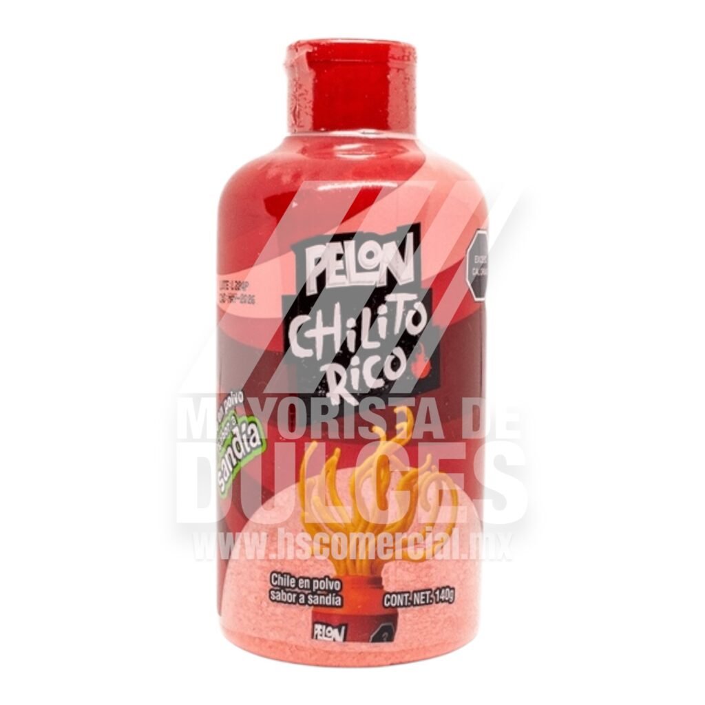 Eibarra Pelón Chilito sabor Sandía botella con 140g (Caja con 12 ...