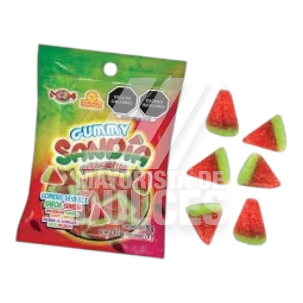 Las Delicias gomita Gummy SANDIA paquete con 12 sobres – Dulcerías y ...