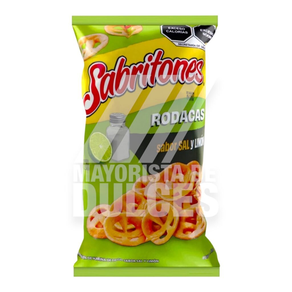 Sabritas botana Sabritones Rodacas SAL bolsa con 60g (Caja con 18 ...
